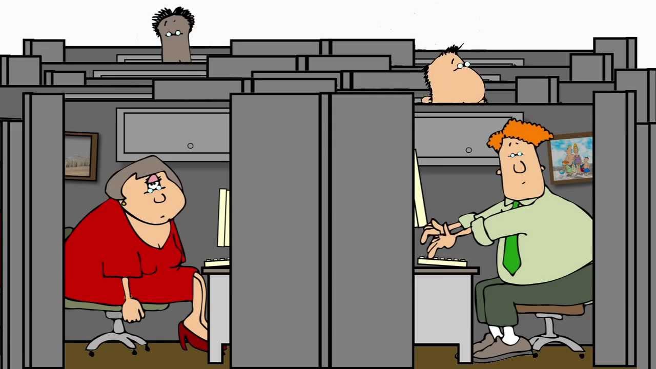 A Cubicle F Cartoon